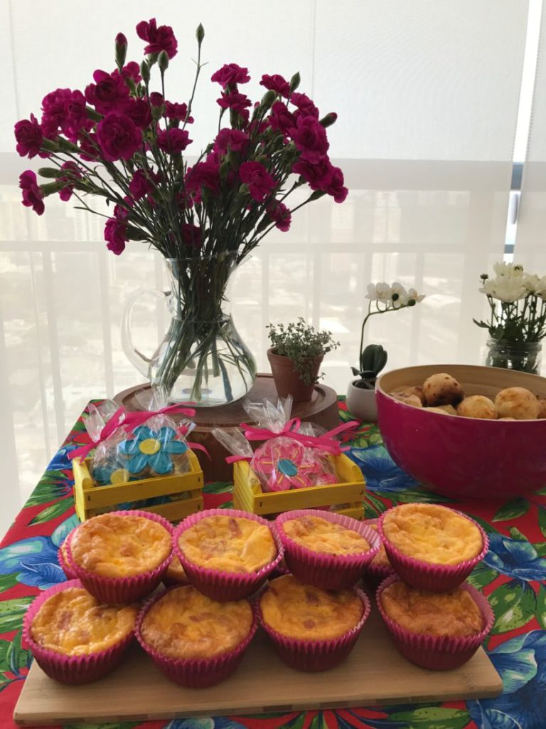 Brunch de primavera em casa - Casa da Caubi